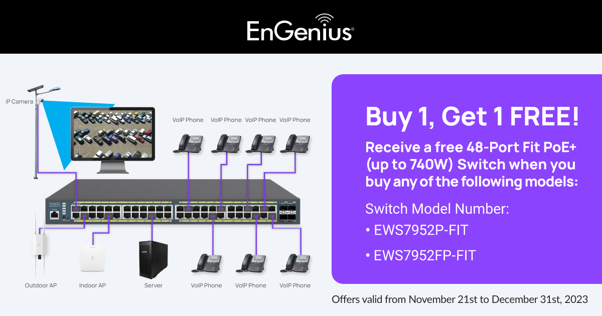Enhance Your VoIP Network with this EnGenius End of Year Promotion