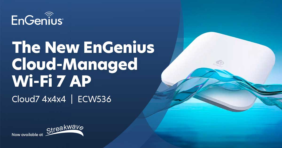 The New EnGenius Cloud-Managed Wi-Fi 7 Access Point